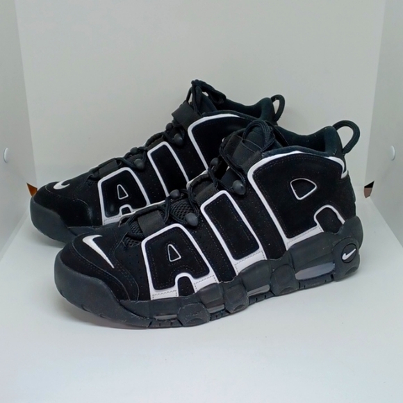 Nike | Shoes | Nwb Nike Fv229 01 Air More Uptempo 96 Blackwhite Sz ...